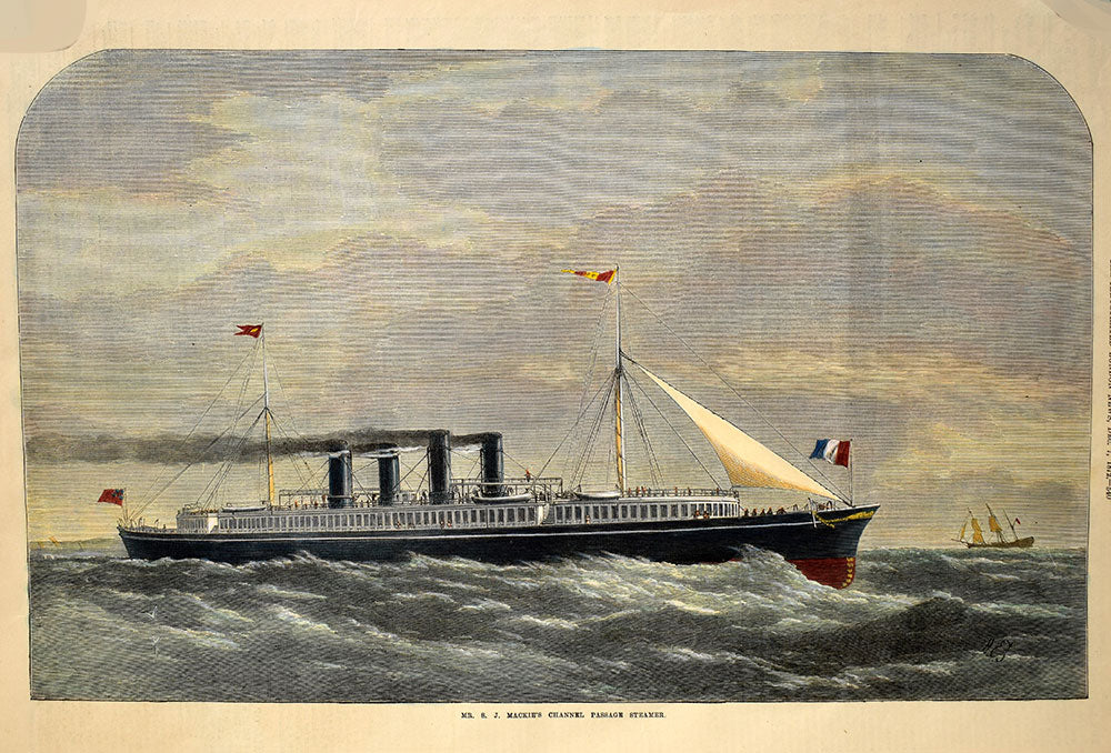 Original Maritime Engraving | Maritime Gift Ideas | Antique Prints ...