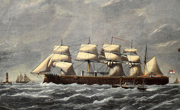 Original Maritime Engraving | Maritime Gift Ideas | Antique Prints ...