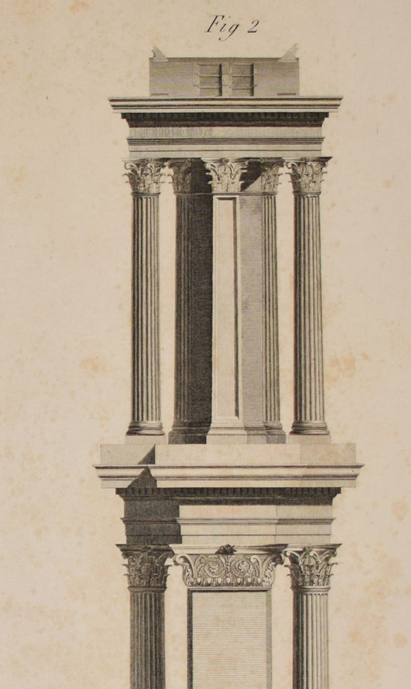 Greek Architecture | Greek Heritage Gift | Original Engraving ...